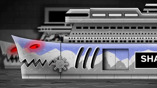 Goldentanic and Frends, New Enems Sharktanic and Monstertanic, wrescked Bulltanic return