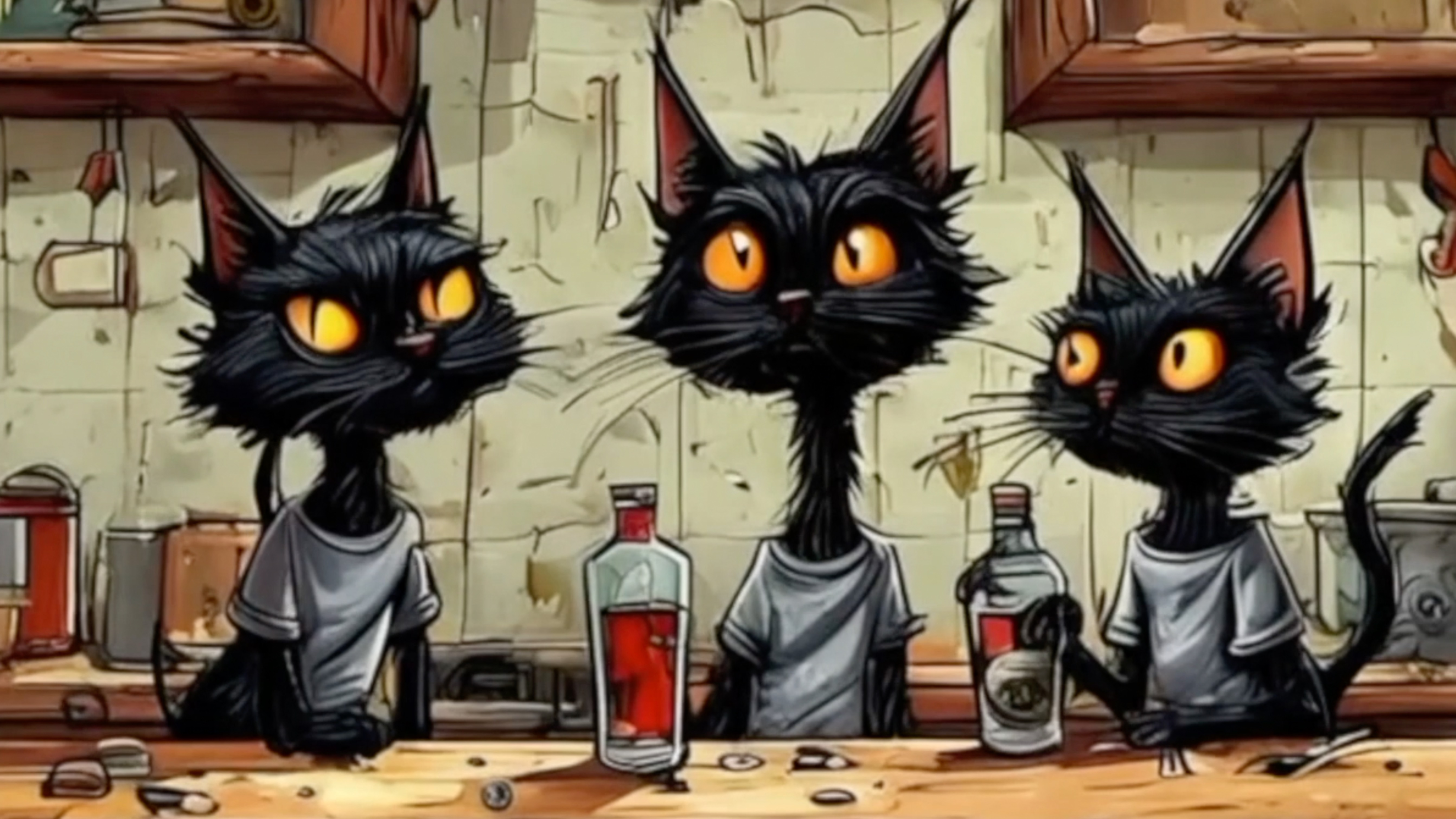 Steam Powered Crocodile & Suno. Русский кабак 1. По первой