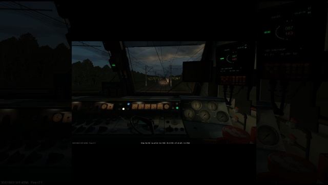 ZDSimulator, поезд «Соловей», по дороге в Москву