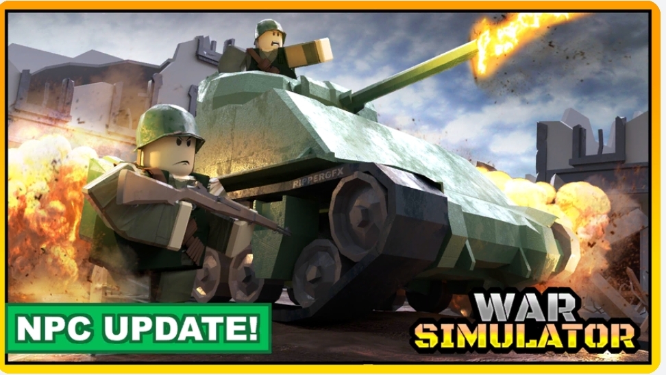 играю в роблокс в режим симулятор войны