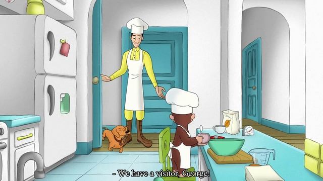 Curious George - 308 - Twain a Fence and Hard Place (Learn English Language with subtitles)