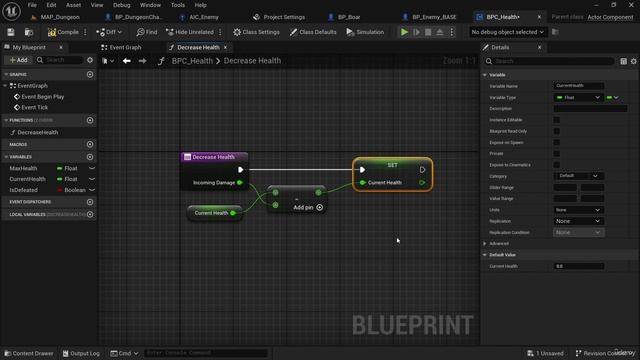 10 -Making a Health Component