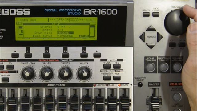 Boss BR 1600 How to Connect Instruments and Basic Recording