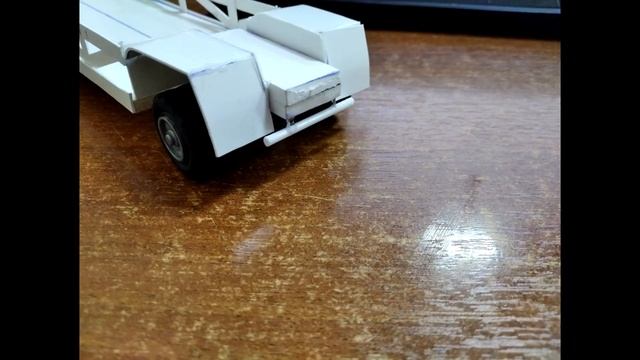 Полуприцеп для перевозки железо-бетонных конструкций