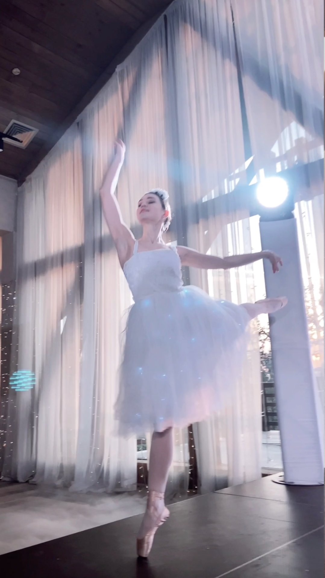 Балерины на пуантах, на предложение или свадебный танец