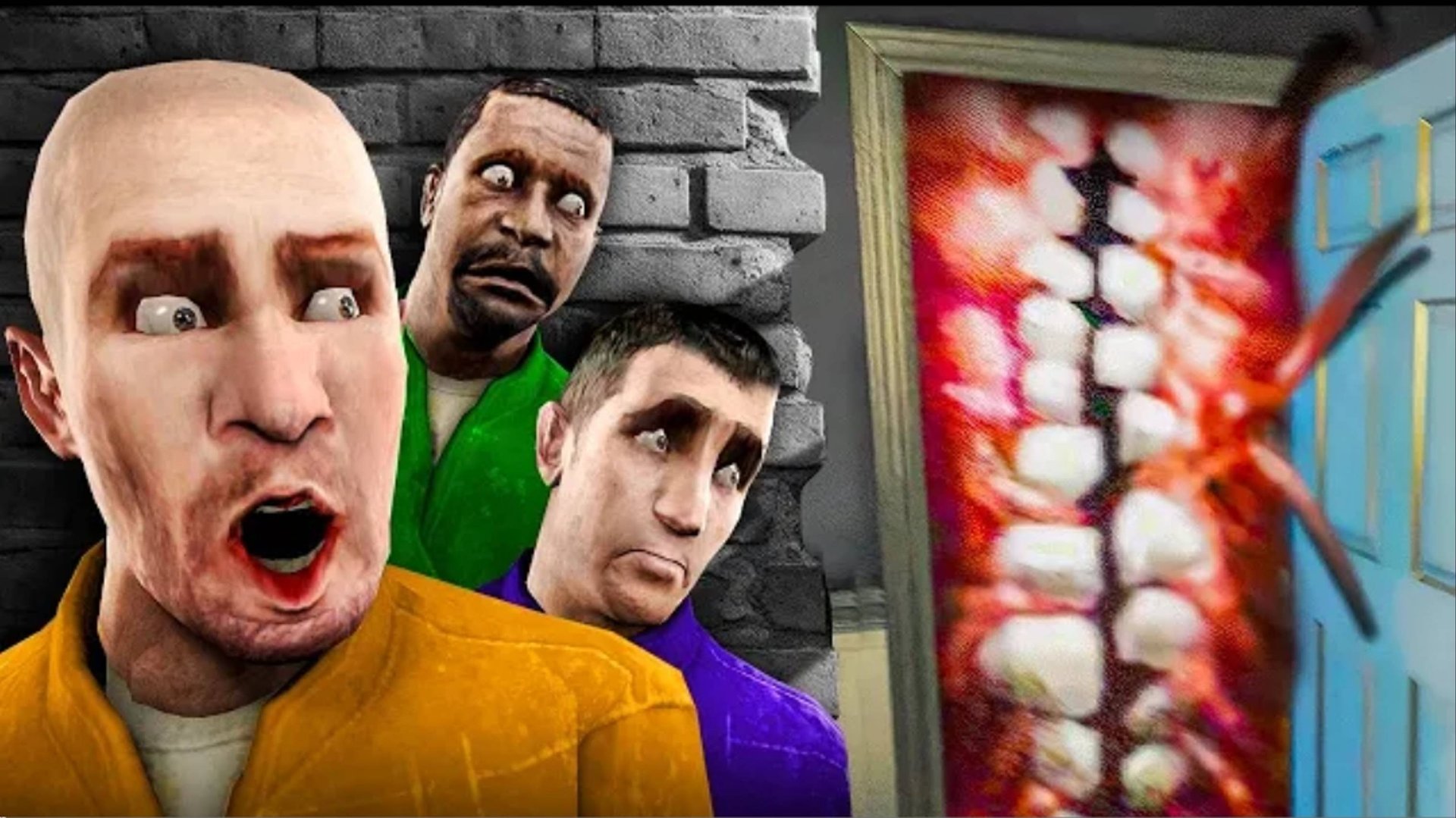 КОРИДОРЫ УЖАСОВ! НЕ ОТКРЫВАЙ УЛЫБАЮЩУЮСЯ КОМНАТУ! УГАР И БЕЗУМИЕ В Garry`s Mod