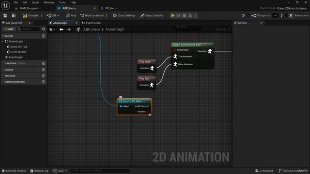 6 -PaperZD Animation Blueprint Setup