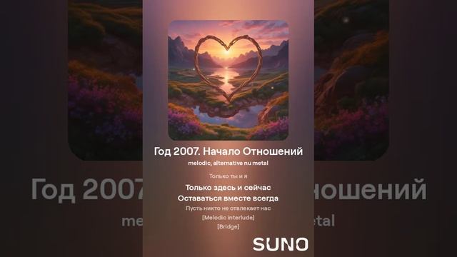 todalzeit - Год 2007. Начало Отношений (melodic-alternative nu metal created by AI)