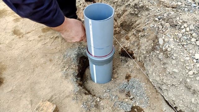 Садовая дорожка своими руками. Подготовка основания для садовых дорожек из труб ПВХ.  Часть 1