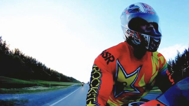 Тест драйв ktm 690 supermoto или крутая покатушка с Чемпионом