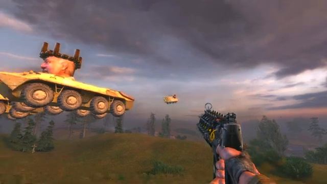 Когда снял ракетницу с вертолета! STALKER