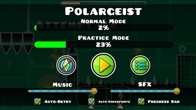 Прошёл Geometry dash lite без читов (1)(уровни 1-2)