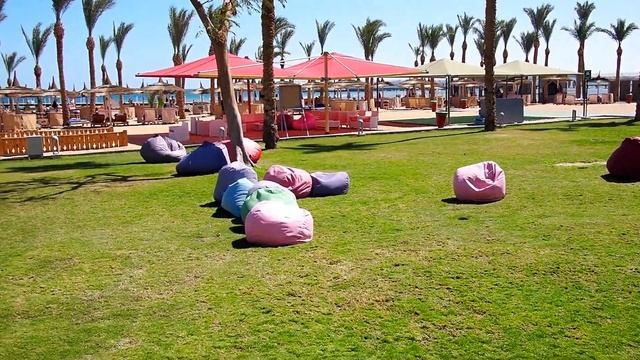 ALBATROS PALACE RESORT - территория отеля, бассейны, бары, пляж, море, развлечения. Часть 2