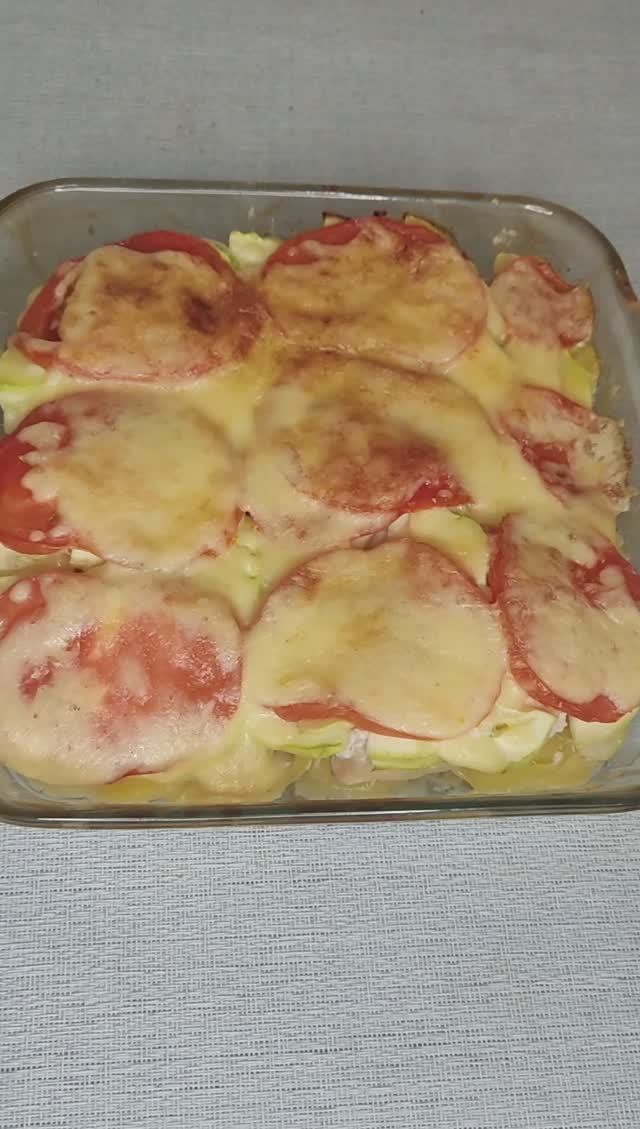 Запеканка с кабачком