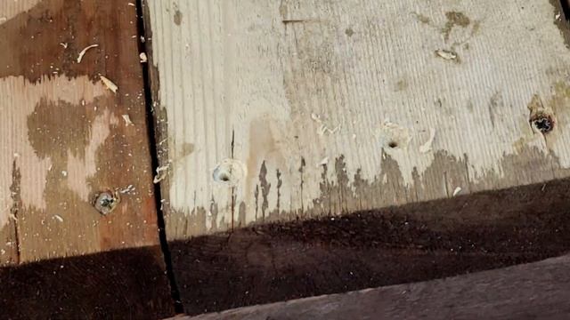 Садовая дорожка своими руками.  Лаги и настил из досок.  Часть 2.