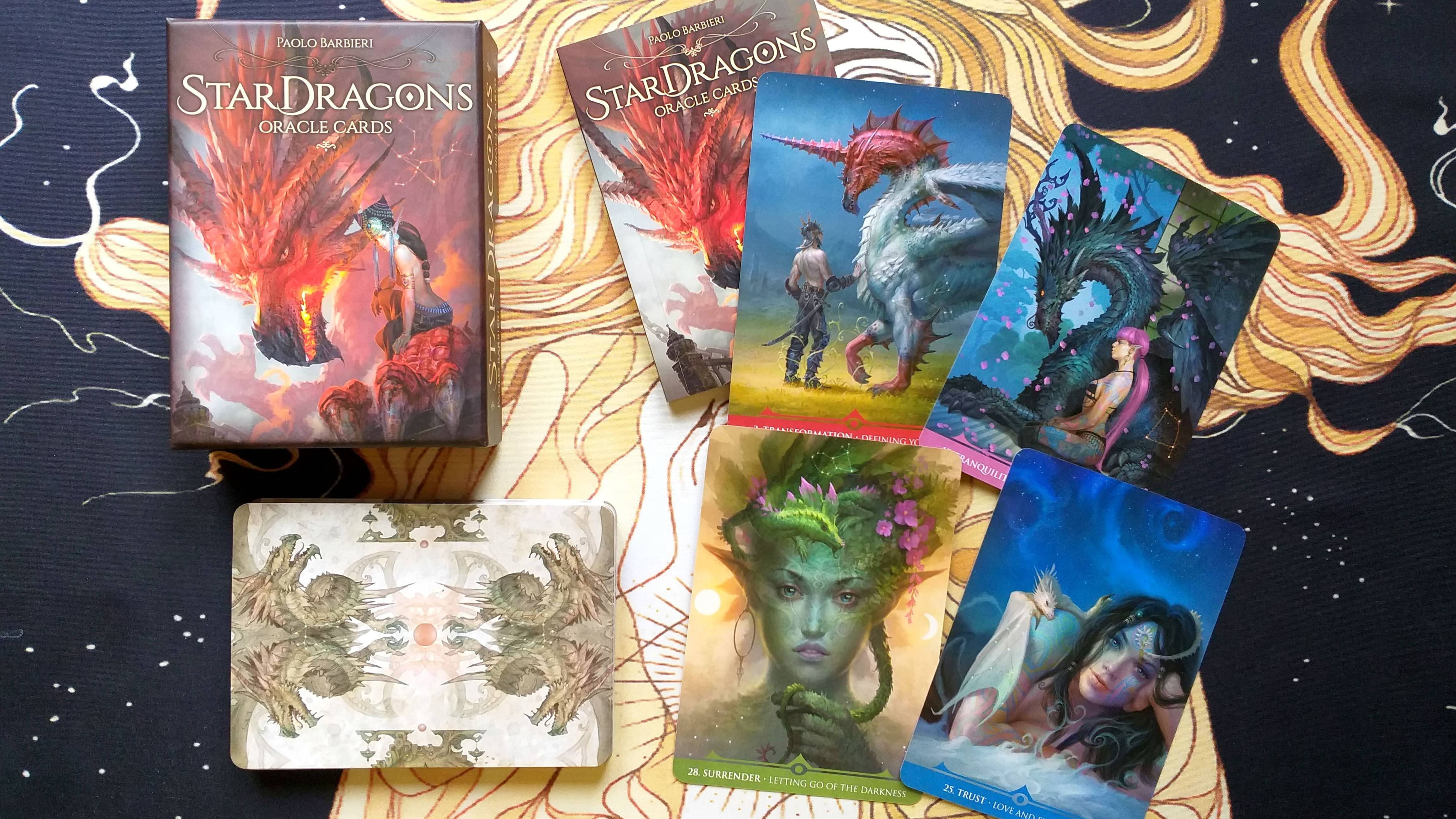 ОБЗОР КОЛОДЫ "ОРАКУЛ ЗВЕЗДНЫЕ ДРАКОНЫ" от Паоло Барбьери / "STAR DRAGONS ORACLE CARDS"