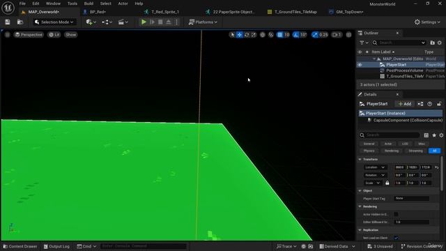 7 -Setting up the Camera and Possessing the Character