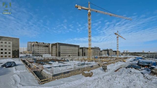 Тайм-лапс строительства фундамента