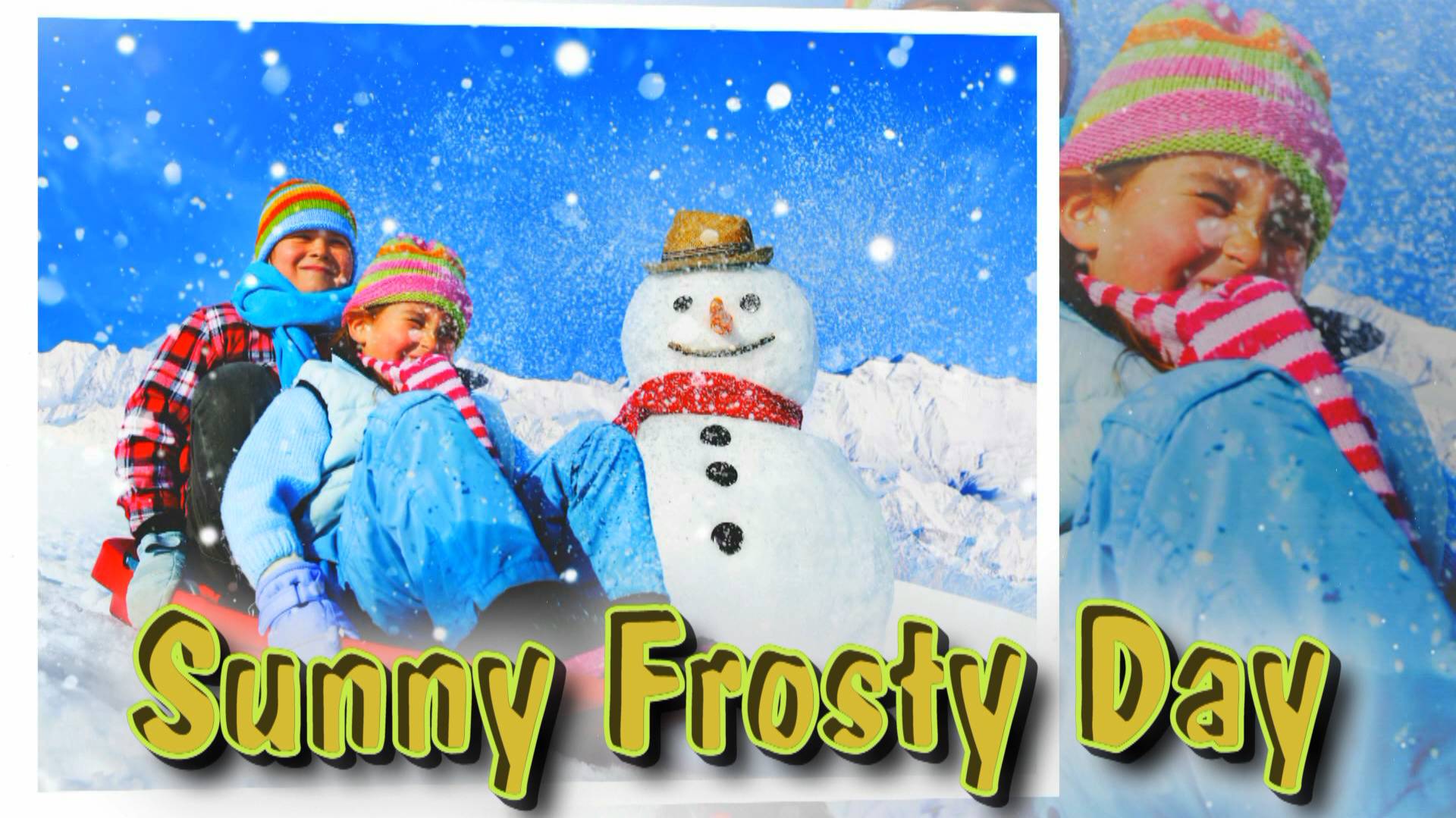 Sunny Frosty Day - Sing and Speak English / Английский по песням для начинающих
