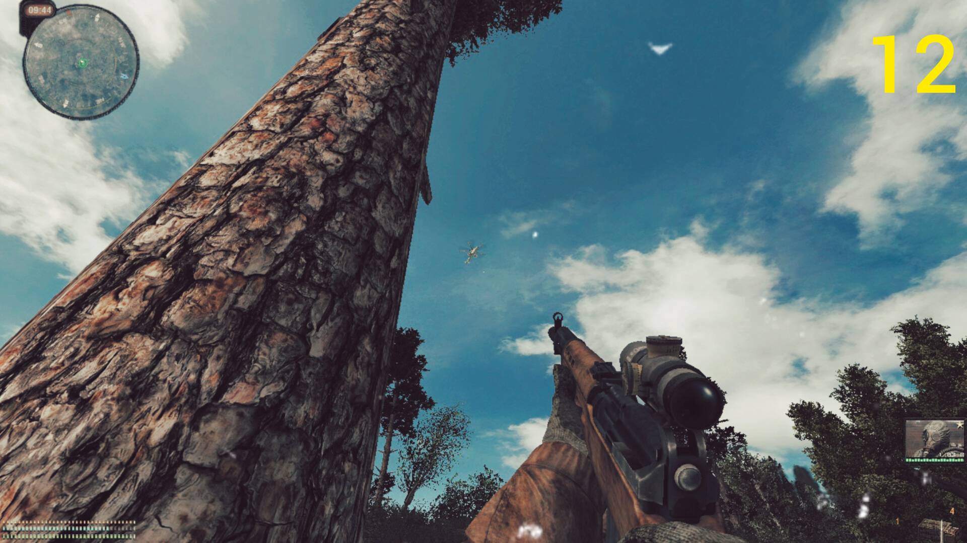 нарвался на военный вертолет (12) ПРОХОЖДЕНИЕ STALKER Anomaly 1.5.1.