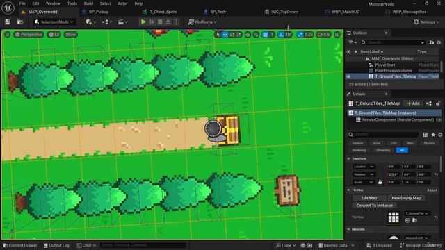 14 -Showing the item message