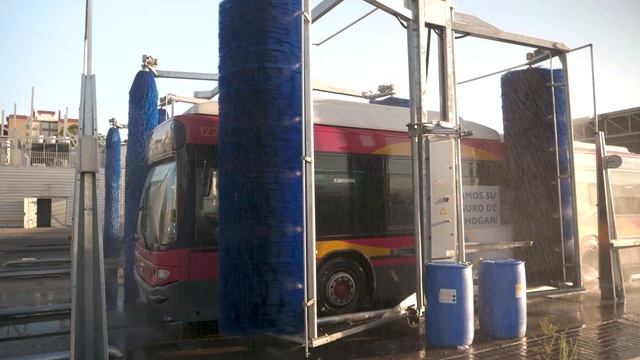 Автоматическая мойка автобусов проездная ISTOBAL HWD 300 www.istobalrus.ru