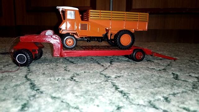 Погрузка на трал Т-151 1:43