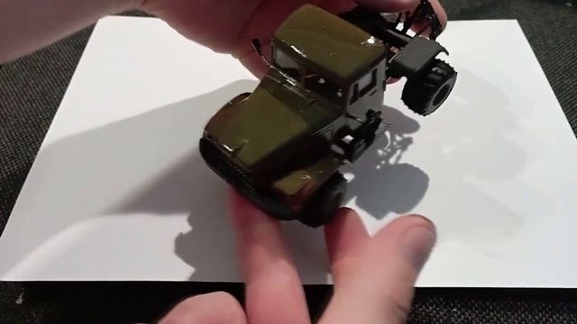 Краз УНИМОГ 4х4 1:43. Конверсия.