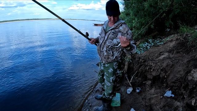 Последняя рыбалка на Северной Двине ! Поклевки рыбы.. Отпуск закончился пора домой..