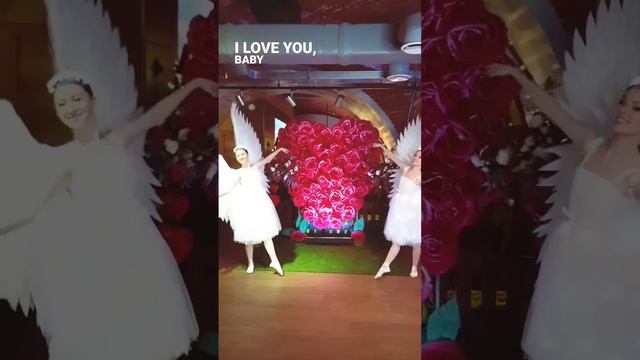 Ангелы на Welcome, на встрече гостей