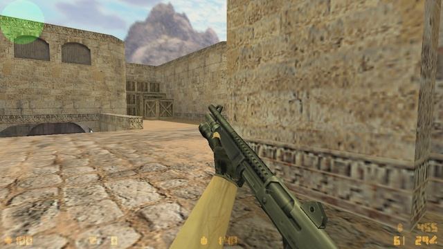 Залетел в КС 1.6 карта de_dust