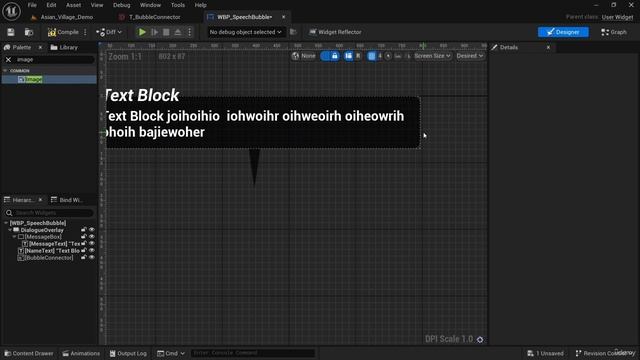 12 -Creating the Speech Bubble Widget