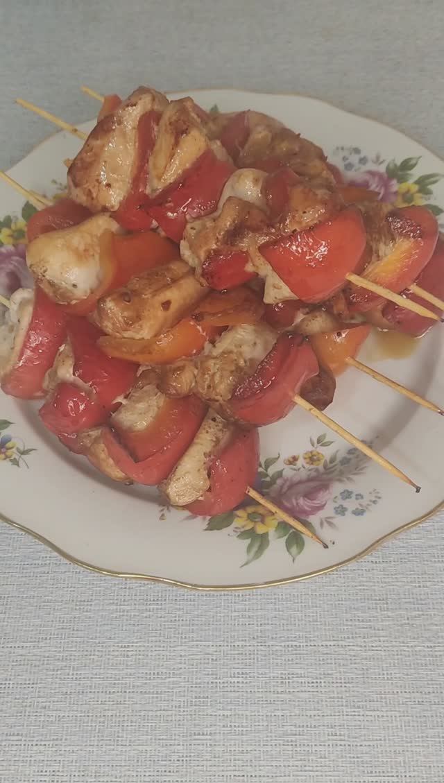 Шашлычки  на сковороде