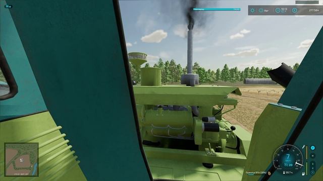 Farming Simulator 22 ЗАО Суворовское. Новое поле. Уборка пшеницы. #3