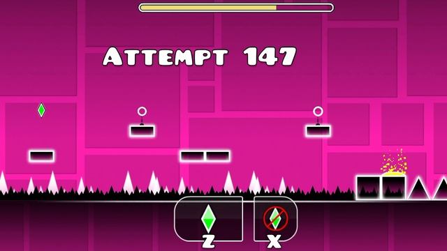Geometry dash без читов (2)(уровень 3)