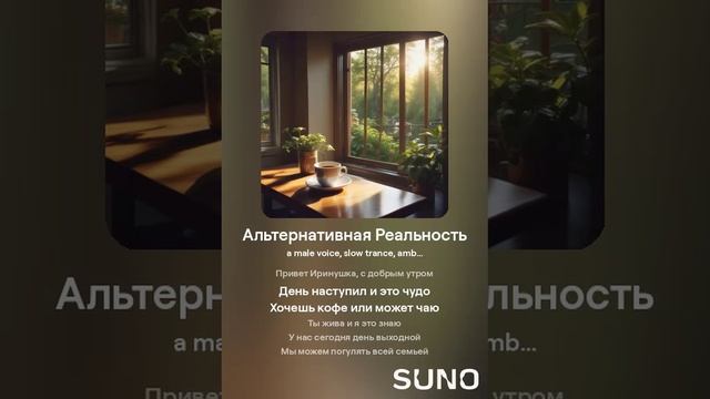 todalzeit - Альтернативная Реальность (a male voice-slow trance-ambient created by AI)