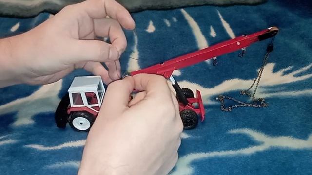 Скрестил индийский автокран и МТЗ 82. Конверсия. 1:43