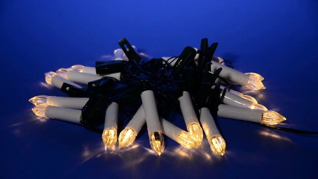 Новогодняя гирлянда Uniel ULD-S0400-020/SGA WARM WHITE IP20 CANDLES UL-00005468