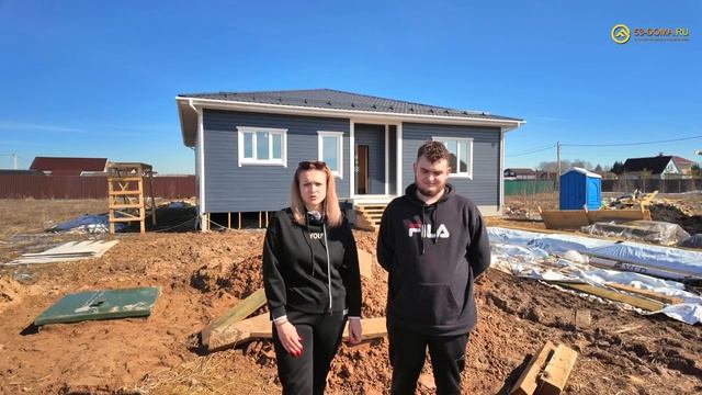 Каркасный дом 1 эт - видеообзор и отзыв клиента