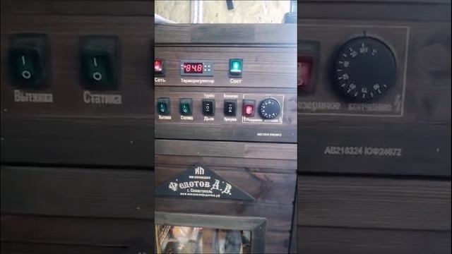 Запустили коптильню 1ый раз #коптильня #копчение #shorts