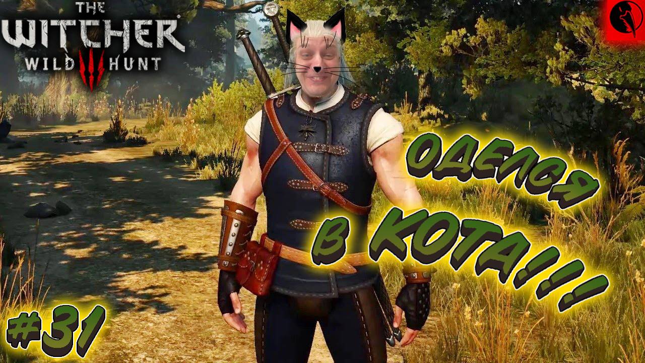 The Witcher 3 Wild Hunt ▶ Ведьмак 3 Дикая Охота▶ Серия 31 - ОДЕЛСЯ В ШКОЛУ КОТА!!!▶ прохождение
