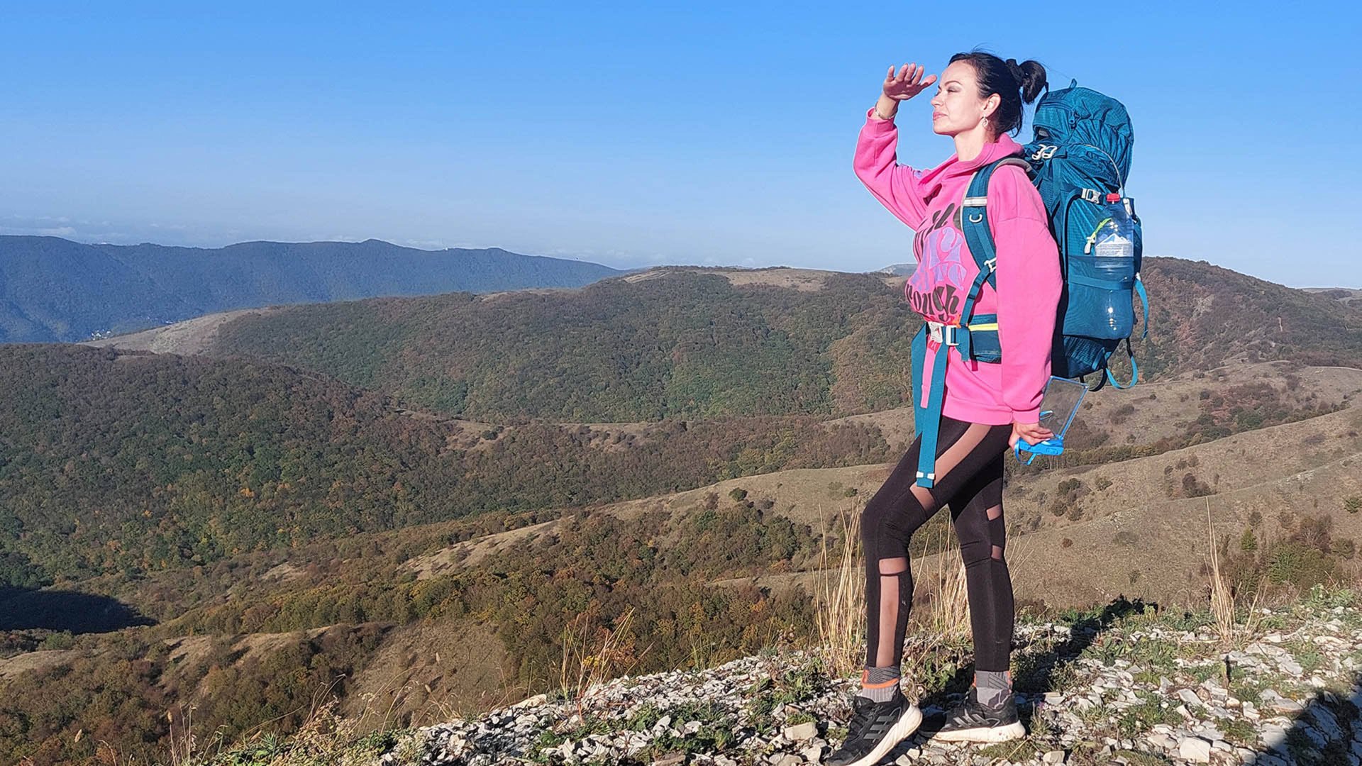 Пешком от Шапсугской до Убинской по хребту Коцехур и г. Папай