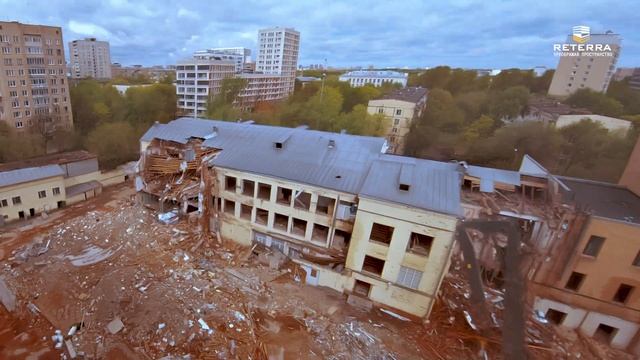 Таймлапсы бывший завод «Вымпел» 2022г.