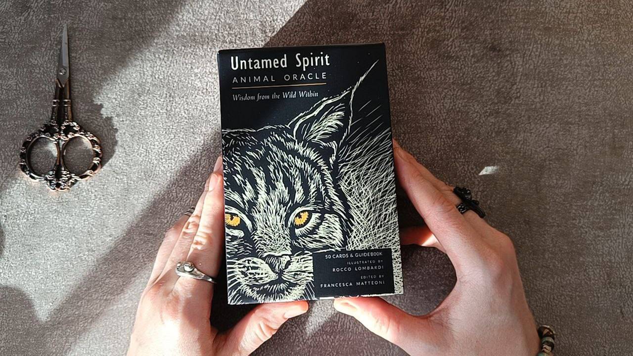 Новый животный оракул💛 Untamed Spirit Animal Oracle / Распаковка и обзор колоды