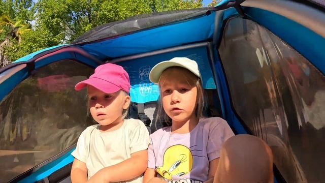 Велосипедная прогулка по октябрьской Гагре