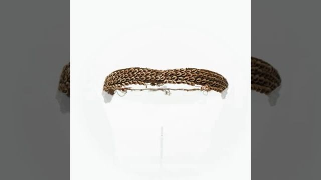 #МузейМаклая. Головная повязка из раковин _ Headband with shells