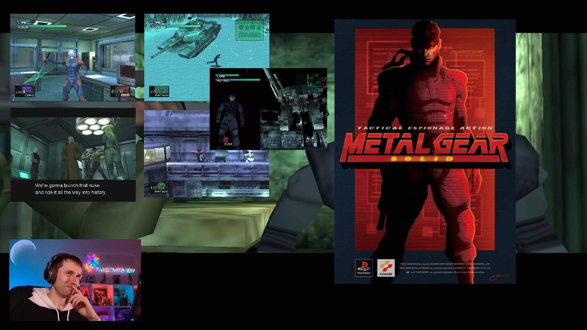 Metal Gear Solid - мыши, крысы, SNAAAAAAAAAAKE на 10 из 10