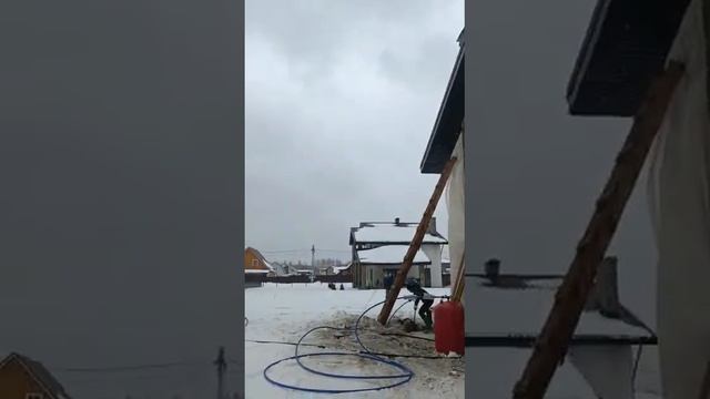 Эйрлифт - очистка скважины (Переделки)