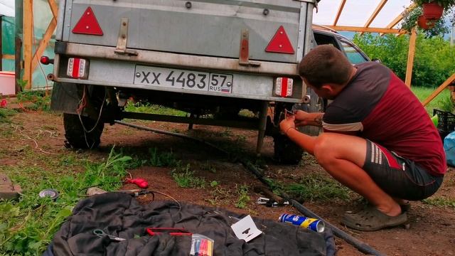 Чистка цветов. Много ремонта в машине.