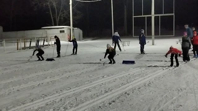 31.01.2023 Тренировка по биатлону на лыжной базе Заря